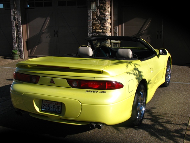 For Sale Real Yellow Spyder VR4 | Mitsubishi 3000GT & Dodge Stealth Forum